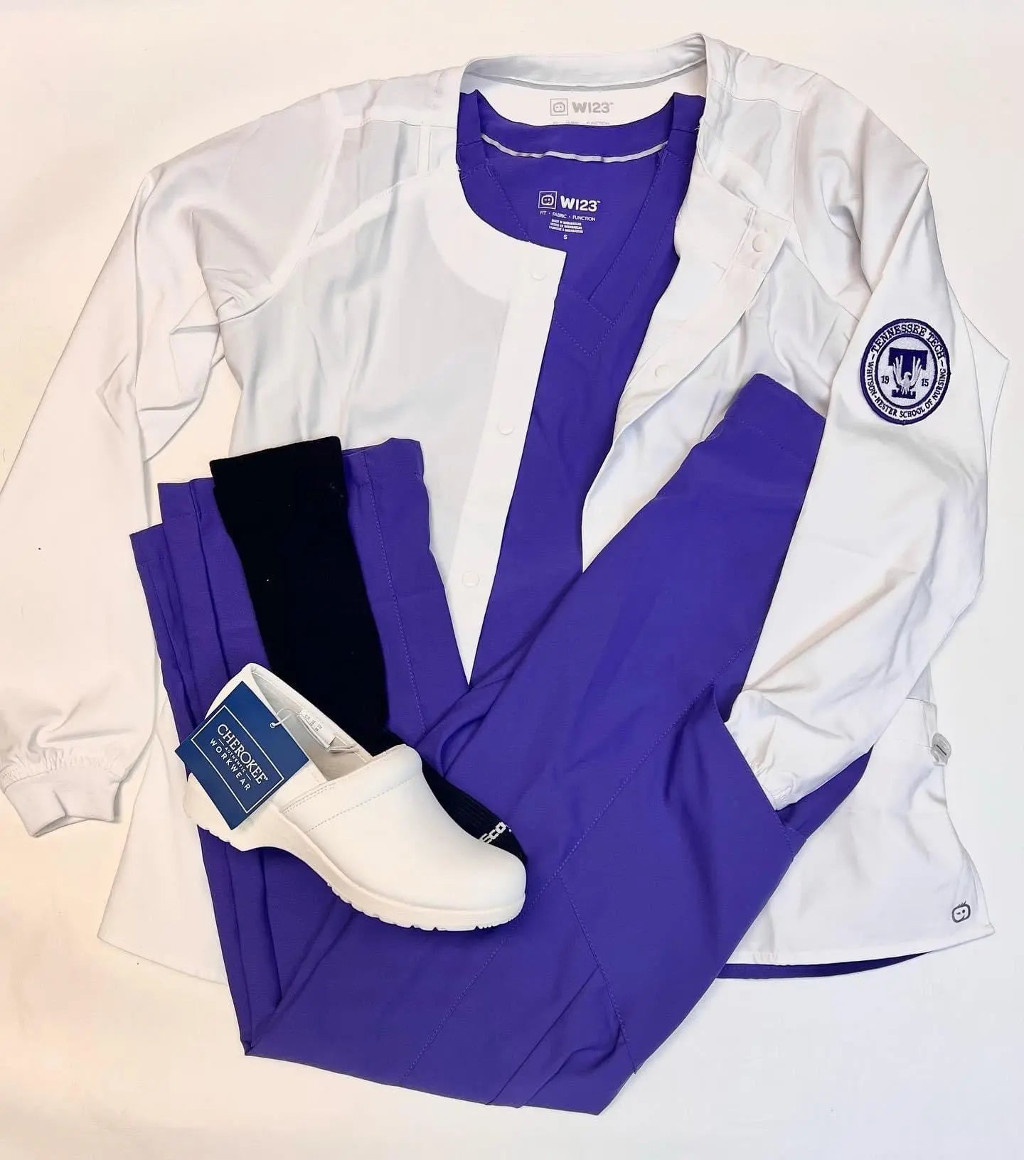 TTU Tennessee Tech Whitson-Hester Nursing Uniform Scrubs Get it now ...